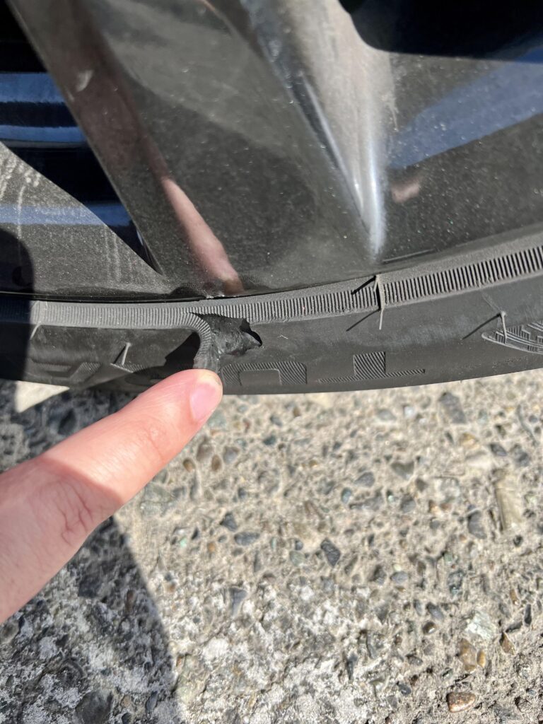 Dent In Tire Sidewall: How to Prevent and Repair Damage - Survival Savior